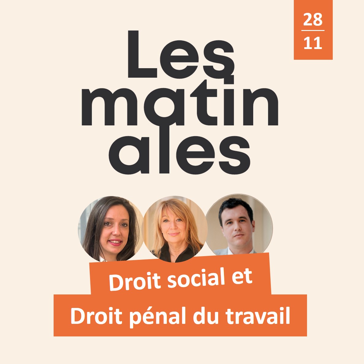 Matinale Droit Social - Jakubowicz & Associés
